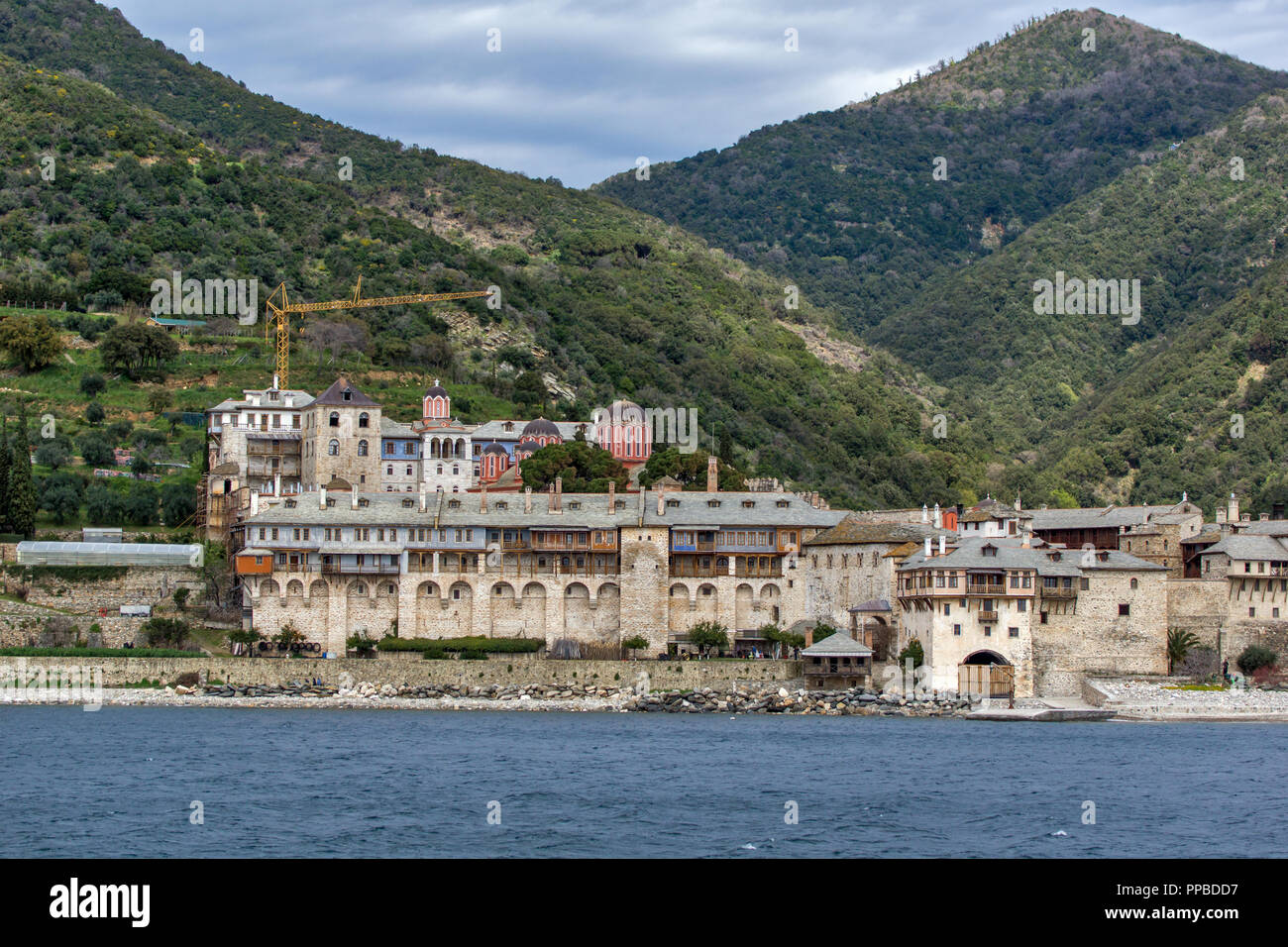 Xenophontos monastery at Mount Athos in Autonomous Monastic State of ...
