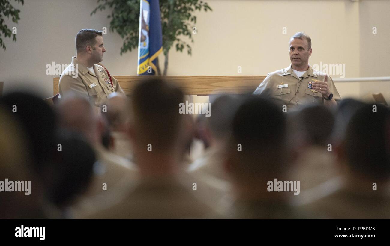 GREAT LAKES, Ill. (Aug. 23, 2018) Recruit Training Command (RTC) staff ...