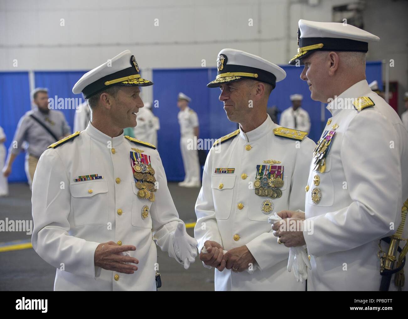 NORFOLK (Aug. 24, 2018) Commander, U.S. 2nd Fleet Vice Adm. Andrew ...