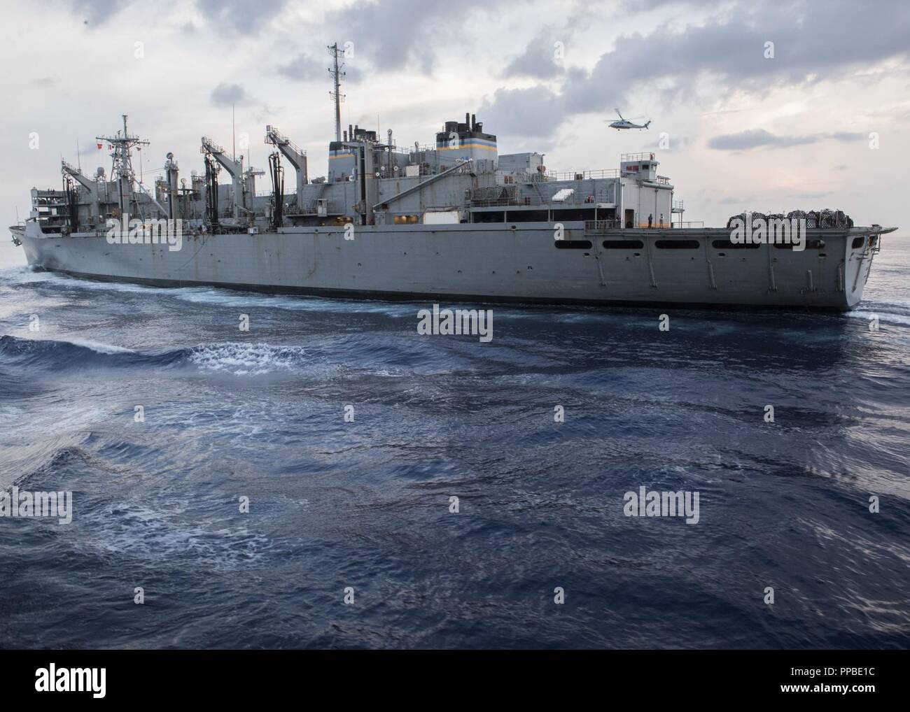 OCEAN (Aug. 24, 2018) The Nimitz-class aircraft carrier USS Abraham ...