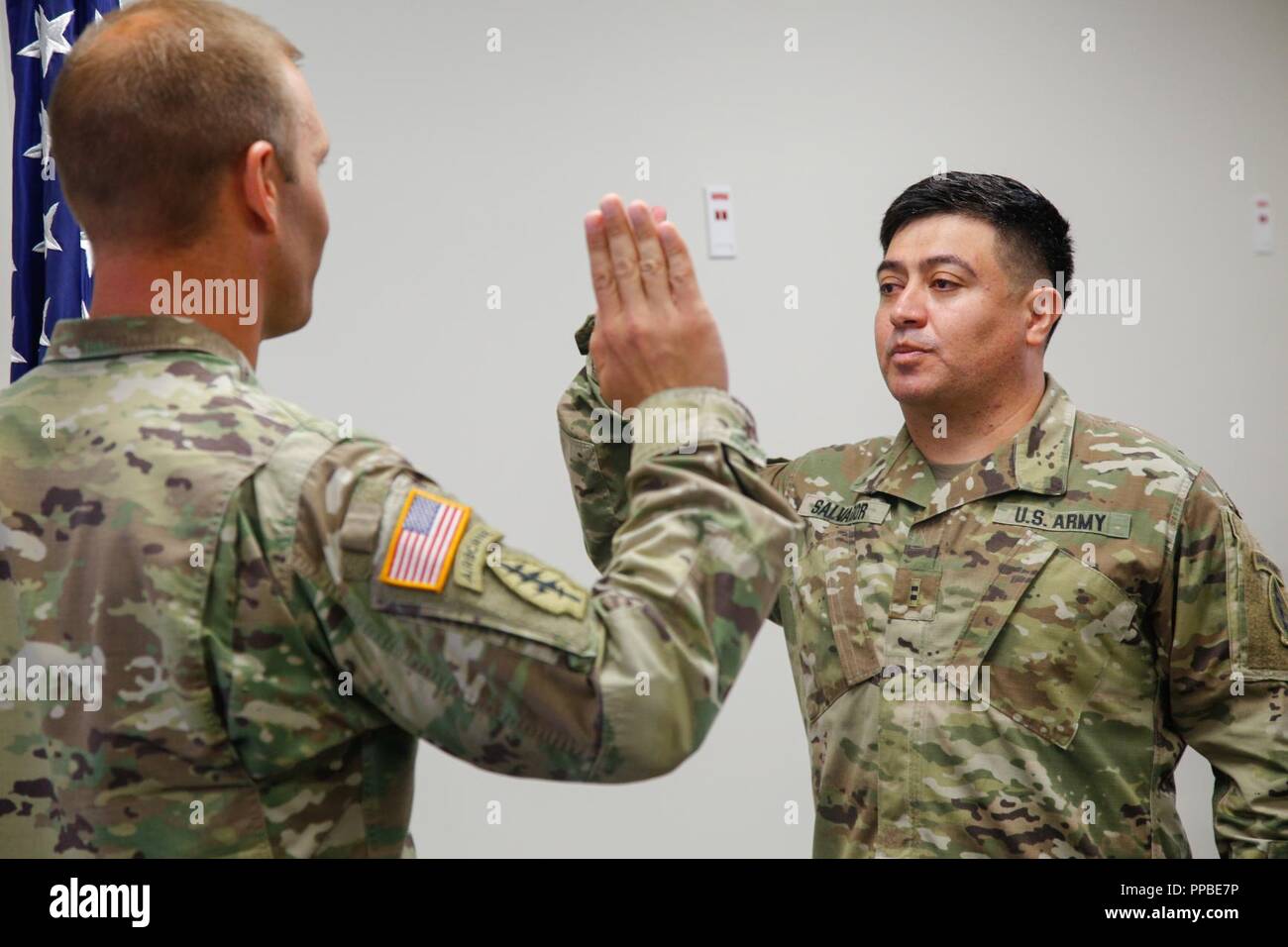 Oath of commissioned officers hi-res stock photography and images - Alamy