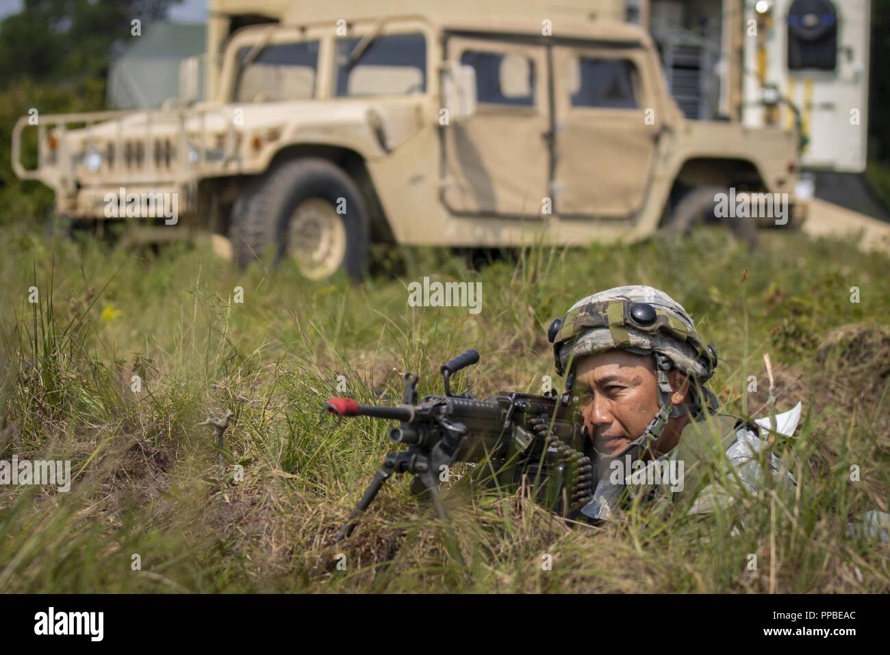 Army field shower hi-res stock photography and images - Alamy