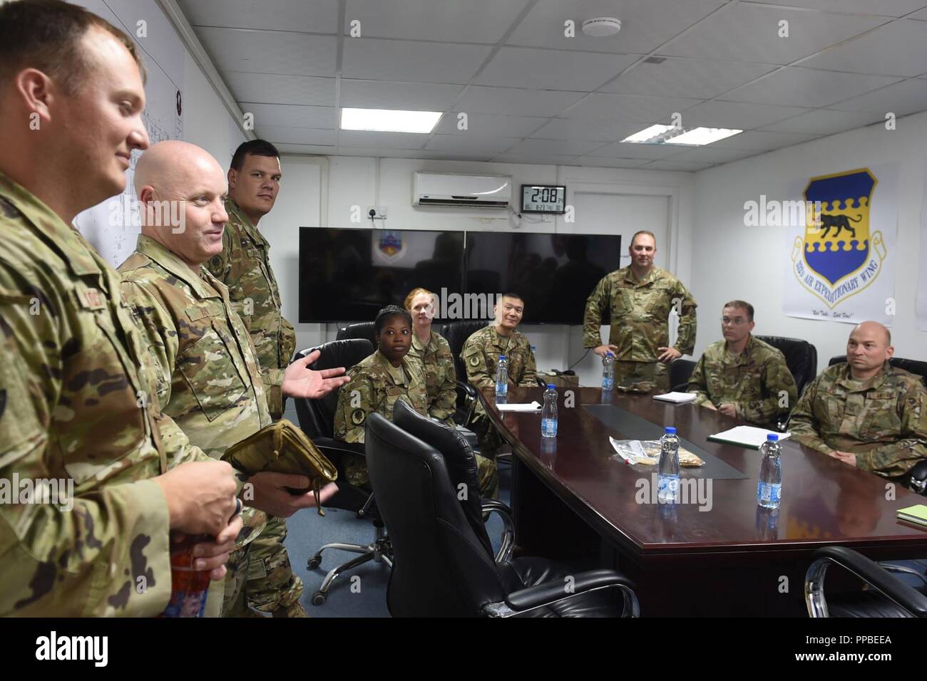 Col. Cory Reid, Senior Air Reserve Component advisor, met with Air ...