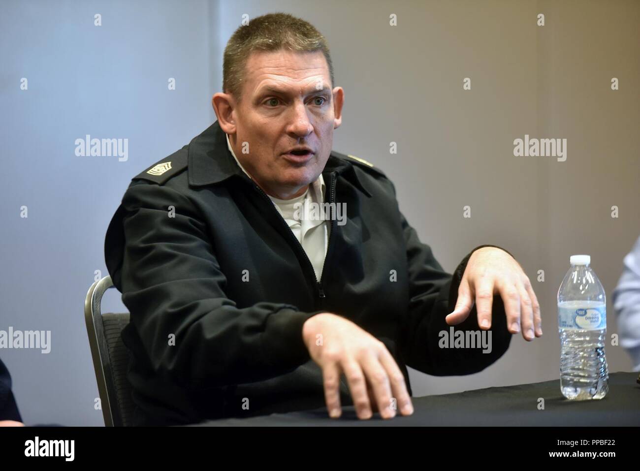 Army Command Sgt. Maj. Christopher Kepner, senior enlisted advisor to ...