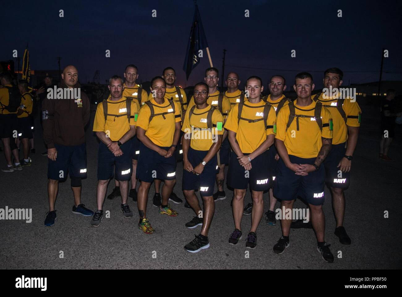 PORT HUENEME, Calif., (August 24, 2018) Chief petty officers (CPO) and ...