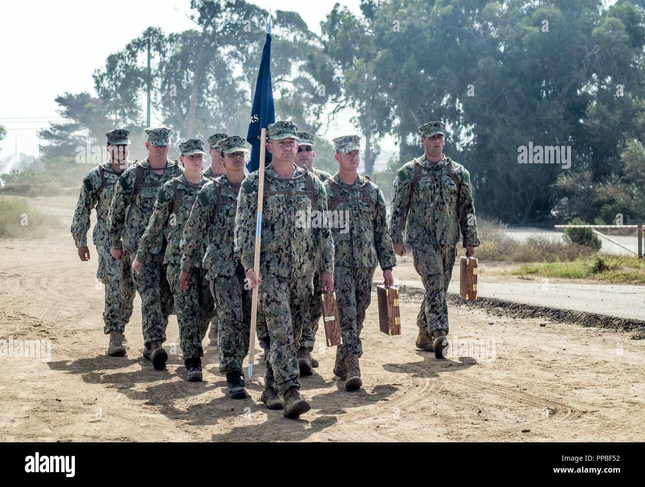 PORT HUENEME, Calif., (August 24, 2018) Chief petty officers (CPO) and ...