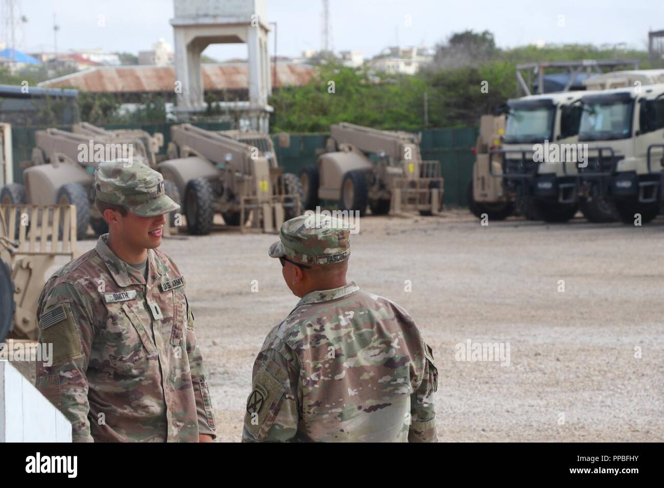 10th Mountain Division Soldiers prepare for the upcoming Logistics ...