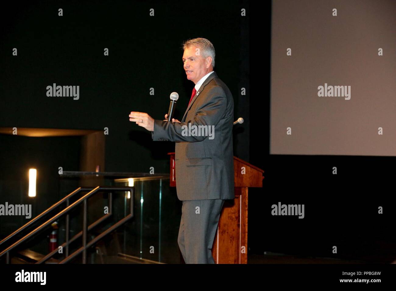 COLUMBUS, Ga. (Aug. 28, 2018) – Greg Frady, Georgia State University ...