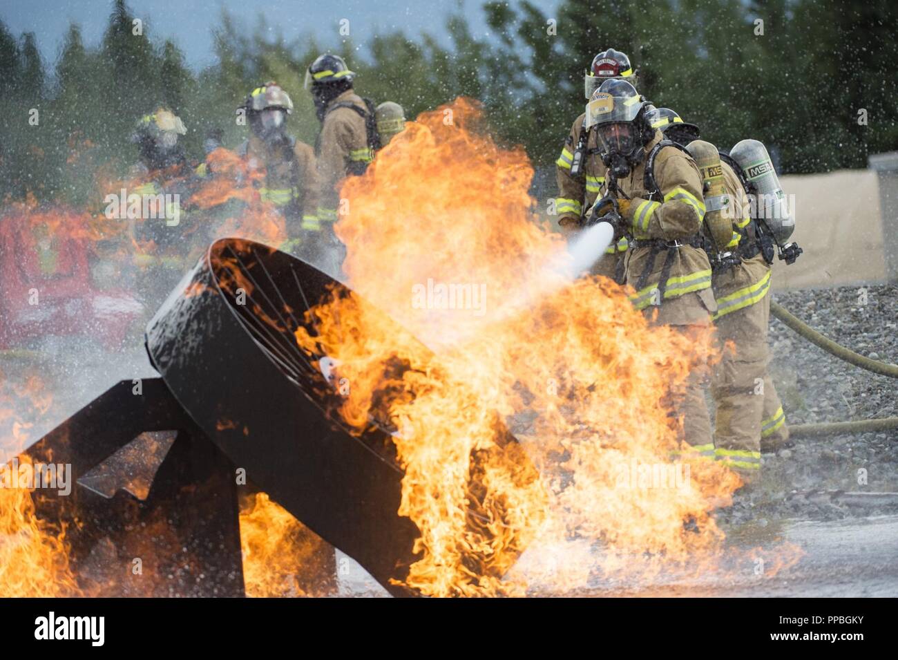 U s air force fire protection hi-res stock photography and images - Alamy