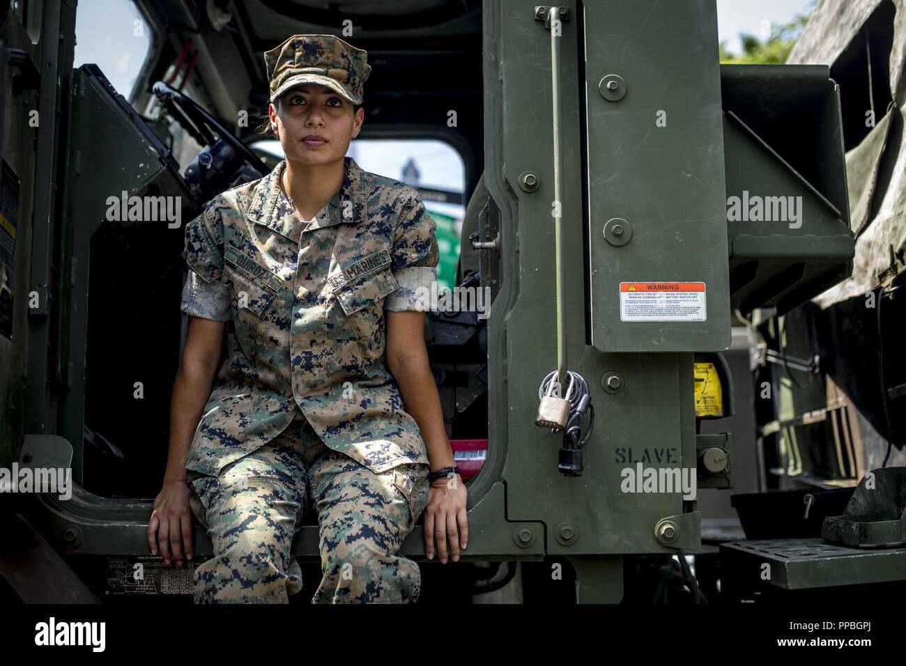 U.S. Marine Corps Lance Cpl. Crystal Quiroz, a Los Angeles native and ...