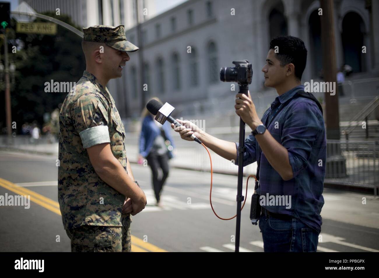 U.S. Marine Corps Maj. Keith Raine, the executive officer of 1st ...