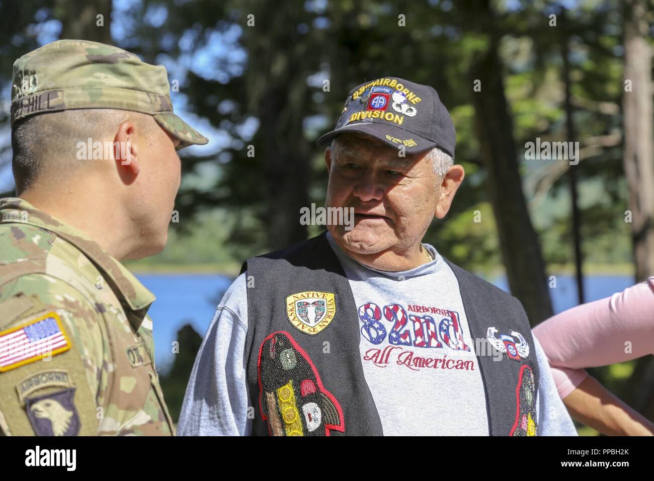 Alaska Army Guard Capt. Walter Hotch-Hill, 1st Battalion, 297th ...