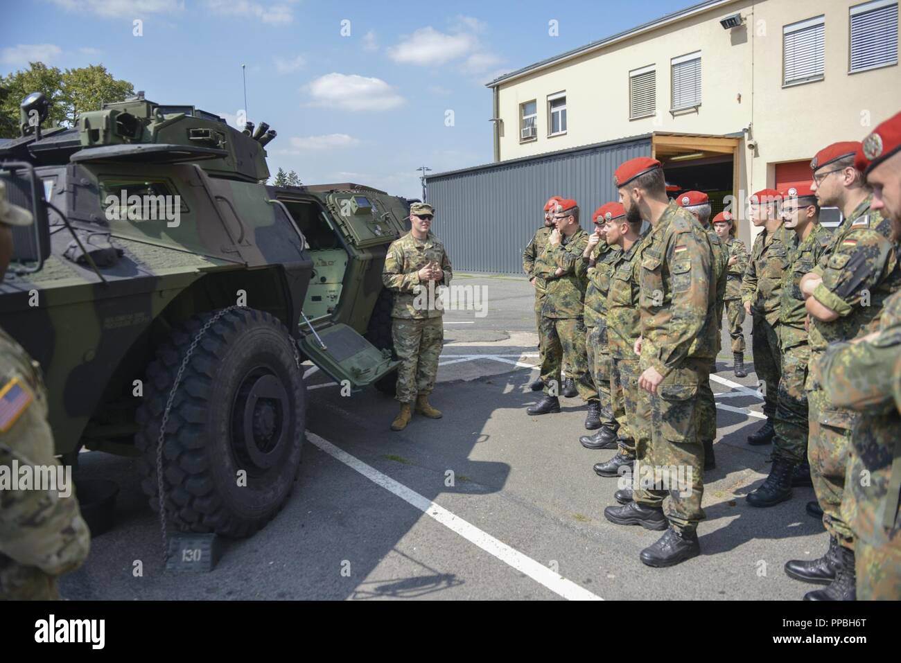 Members of Bundeswehr, 6th company Military Police Regiment traveled to ...