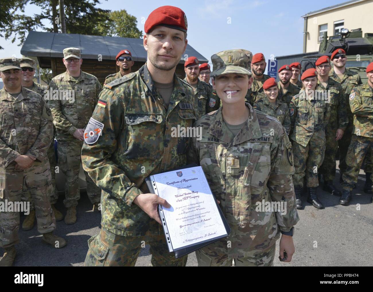 Members of Bundeswehr, 6th company Military Police Regiment traveled to ...