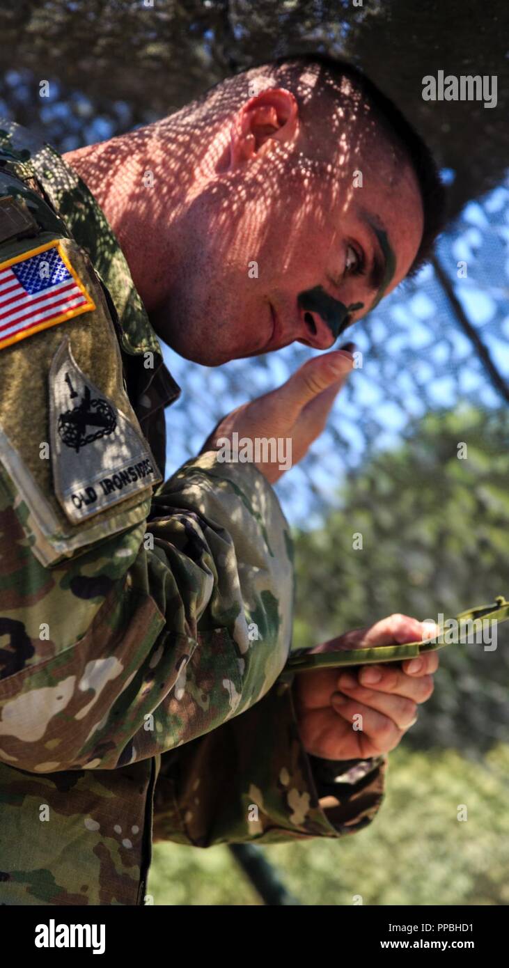 U.S. Army Staff Sgt. Tracy Hamilton, a contestant in the Drill Sergeant ...