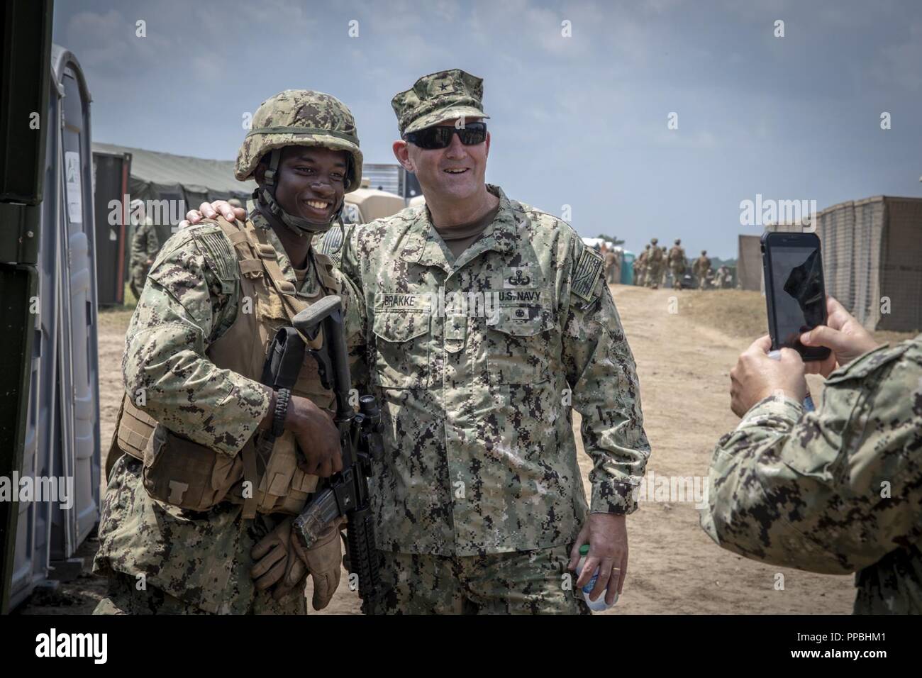 CAMP SHELBY, Miss. (Aug. 23, 2018) Steelworker Constructionman Darien ...