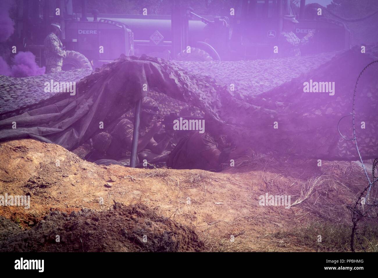 CAMP SHELBY, Miss. (Aug. 24, 2018)) Seabees assigned to Naval Mobile ...