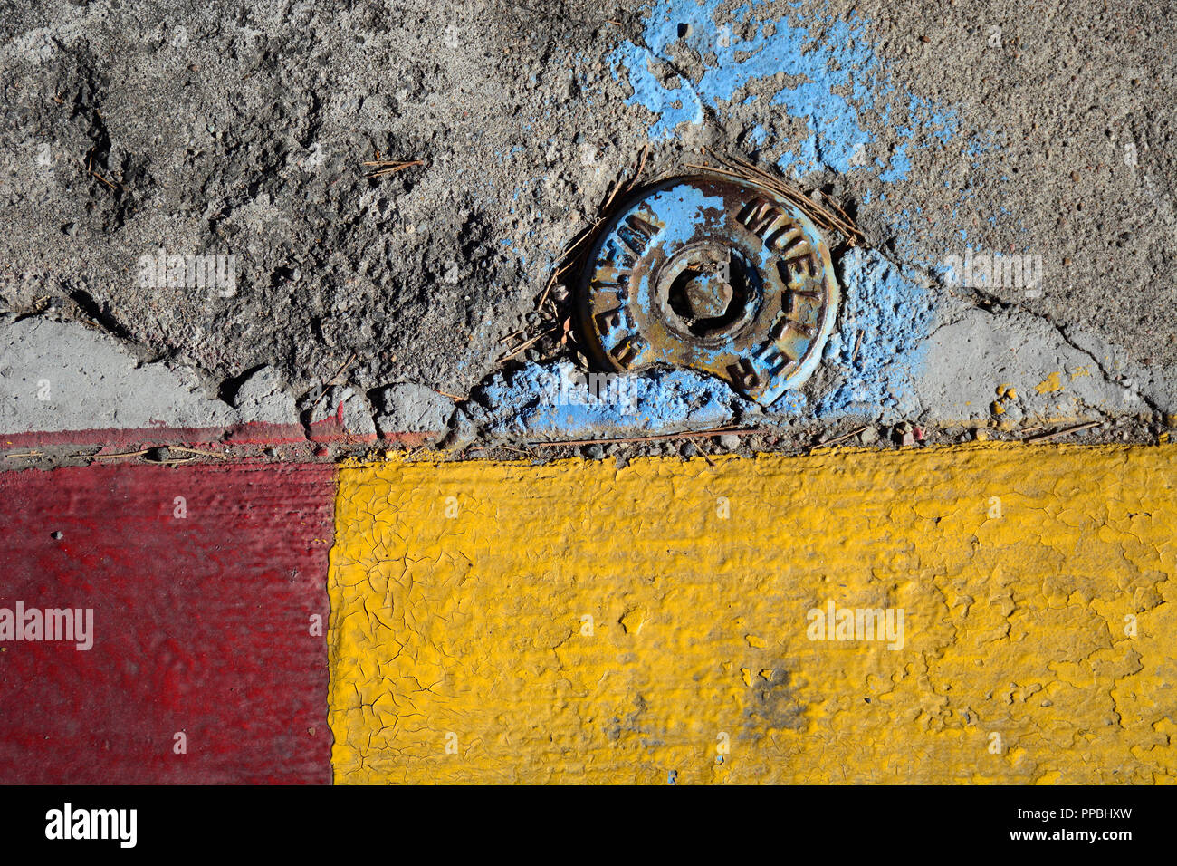 Sidewalk Curb Texture