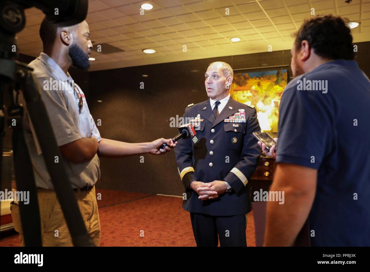 As part of the Meet Your Army event in Birmingham Aug. 22, Gen. Gus ...