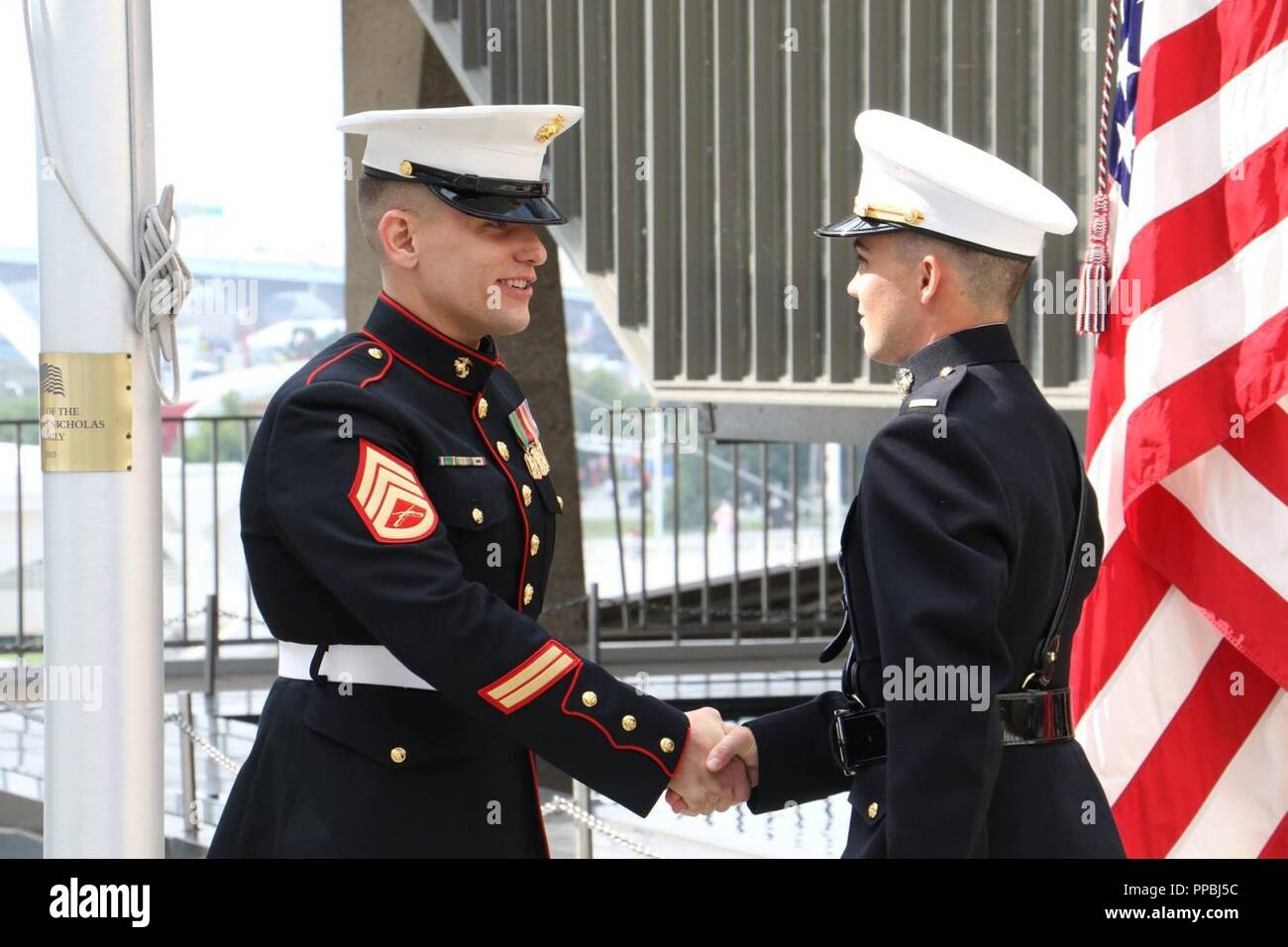 2ndLt. Preston Towers commissioned through Officer Selection Station ...