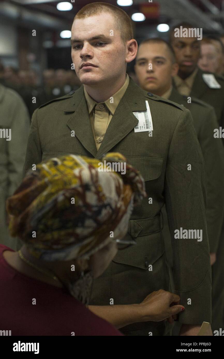 U.S. Marine Corps Rct. Travis R. Blesh, with Platoon 2084, Hotel ...