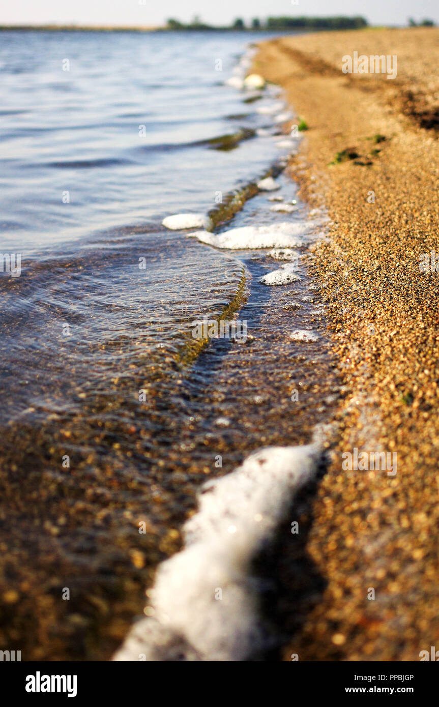 Edge of the Lake Stock Photo - Alamy
