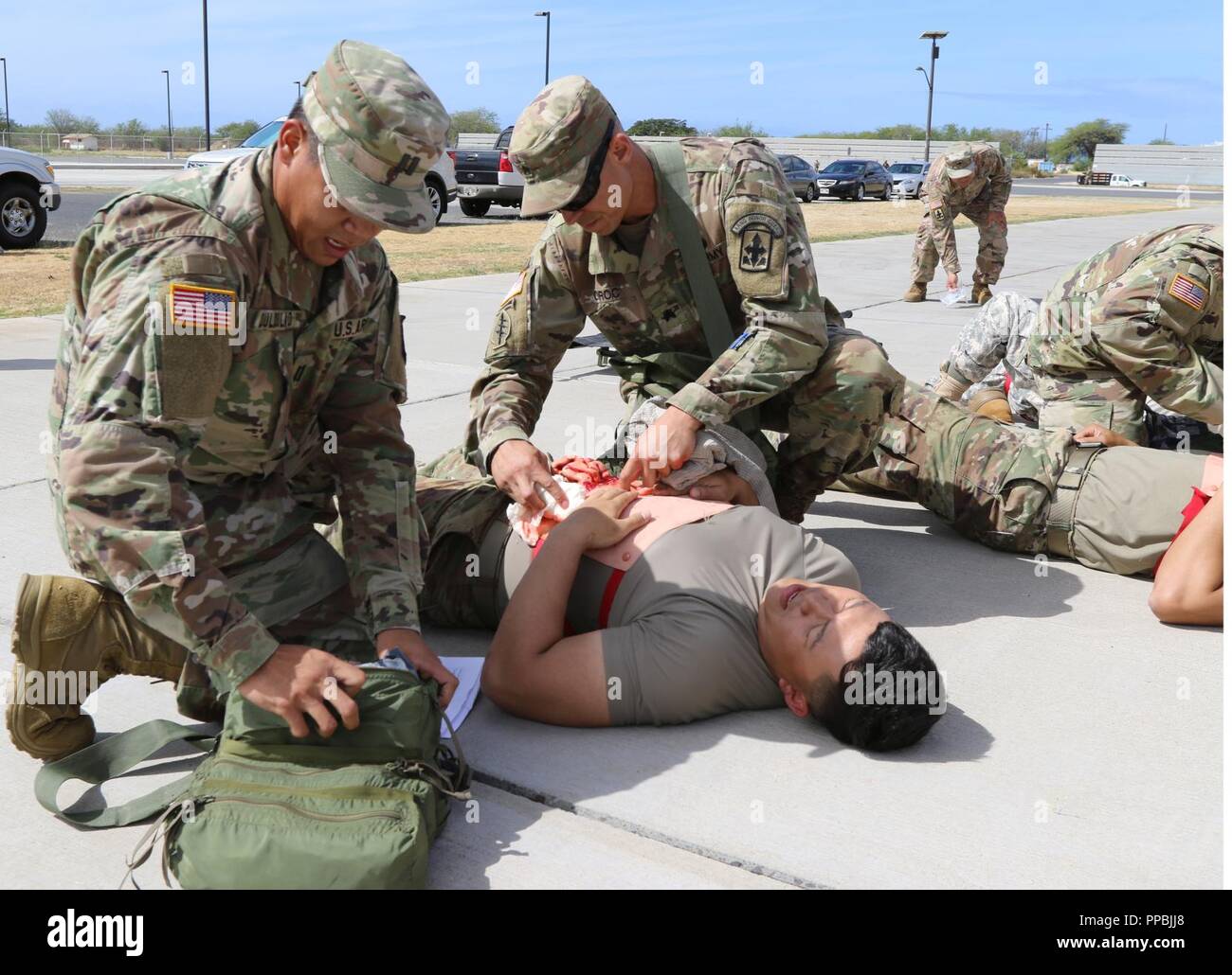 Soldiers of the 29th Infantry Brigade Combat Team simulate tactical ...