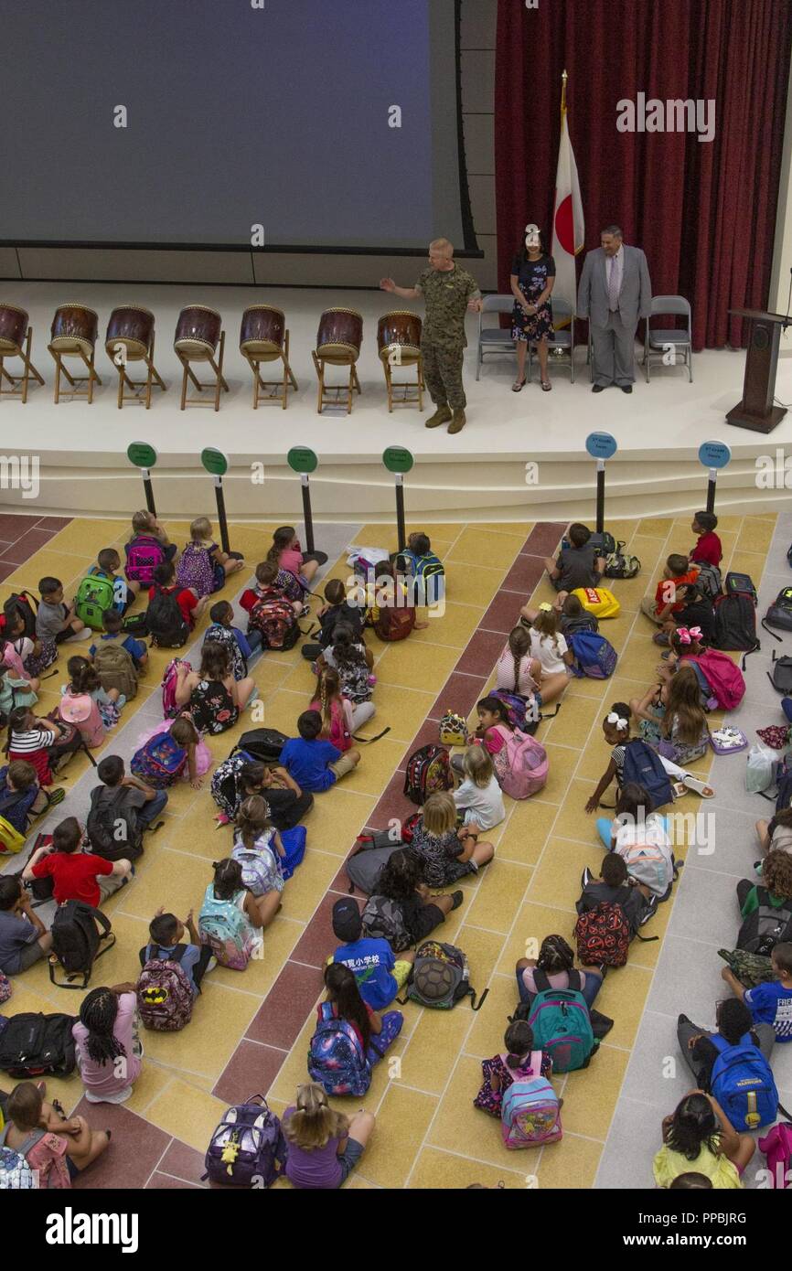 Commanding general of marine corps base camp butler hi-res stock ...