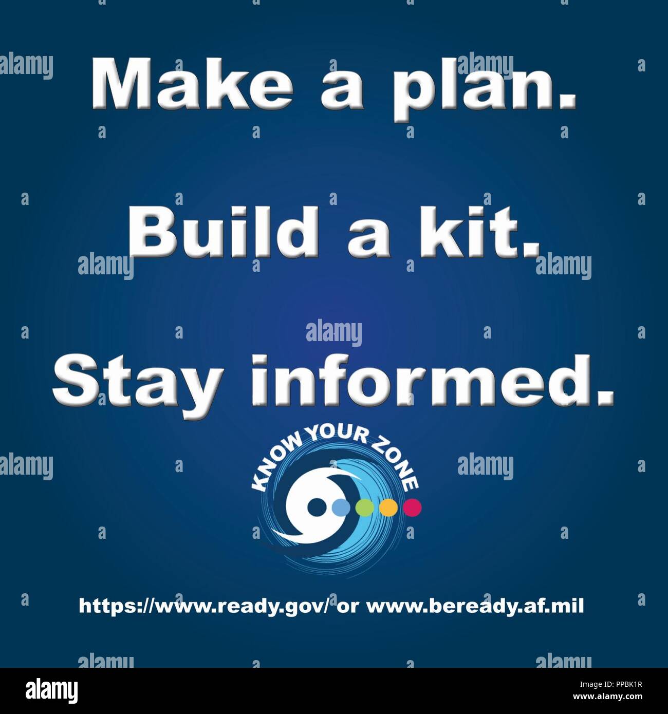 Graphic made to promote Disaster Preparedness Month September 2018. The ...