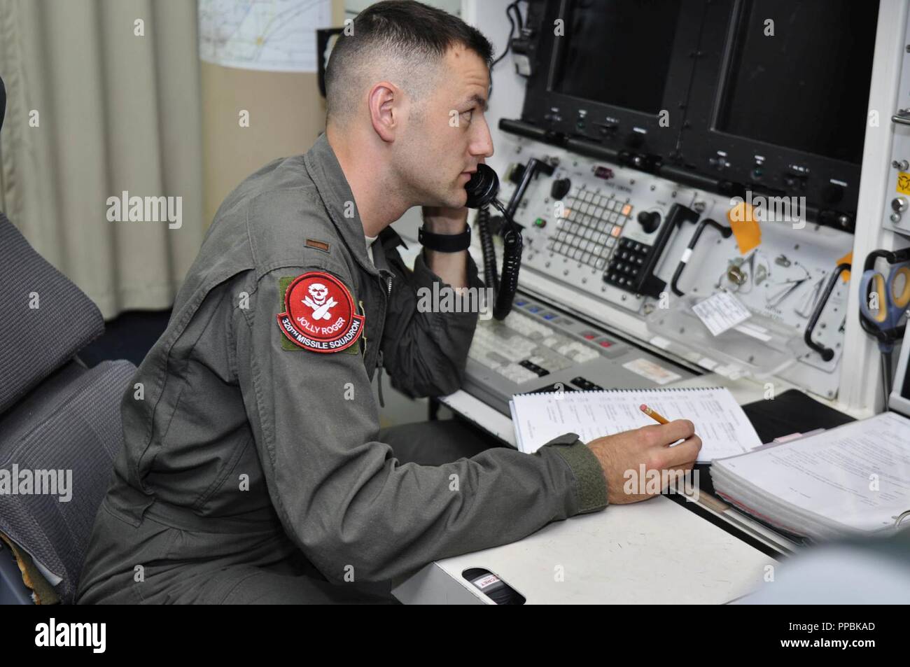 Second Lieutenant Adam Pauley, 320th Missile Squadron deputy combat ...