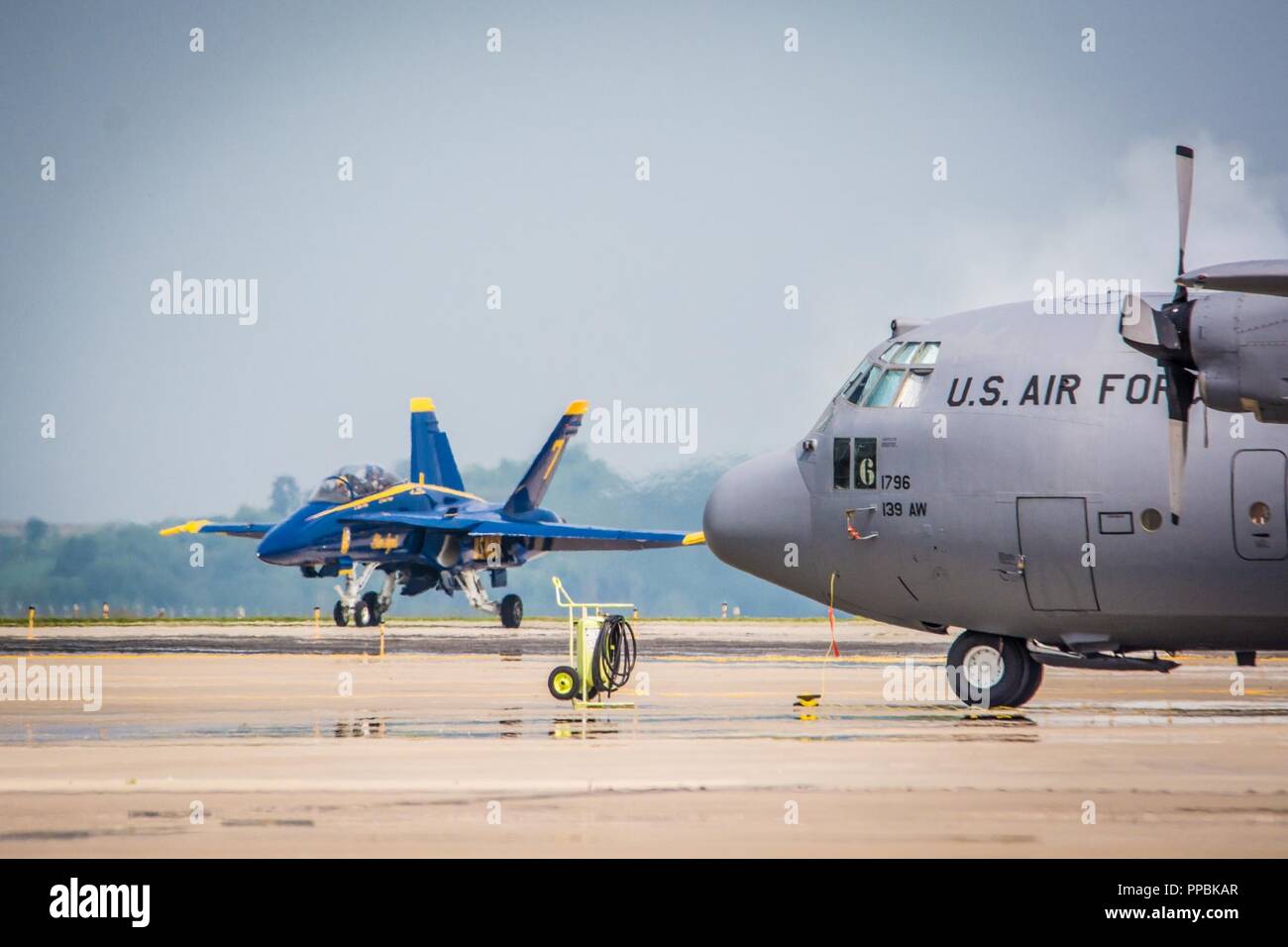 U.S. Navy Lt. Andre Webb, aircraft #7 pilot with the Navy Flight ...