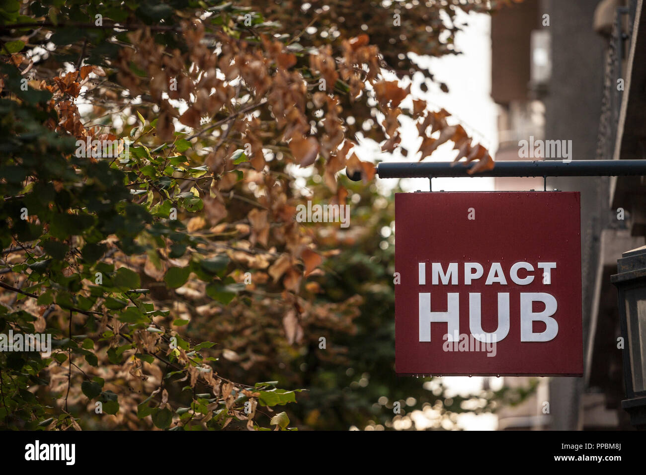 Impacthub logo hi-res stock photography and images - Alamy