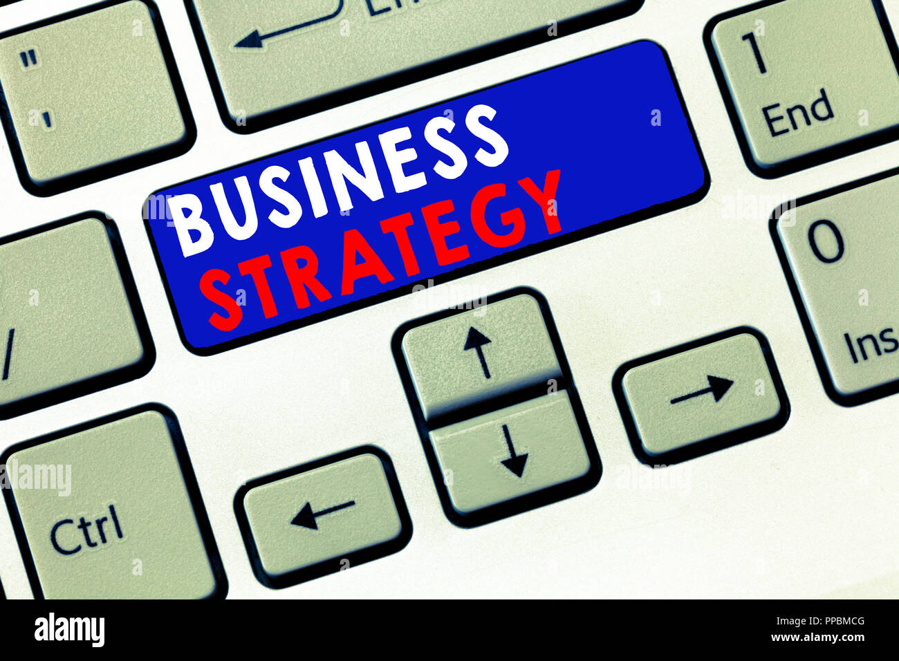 Writing note showing Business Strategy. Business photo showcasing ...