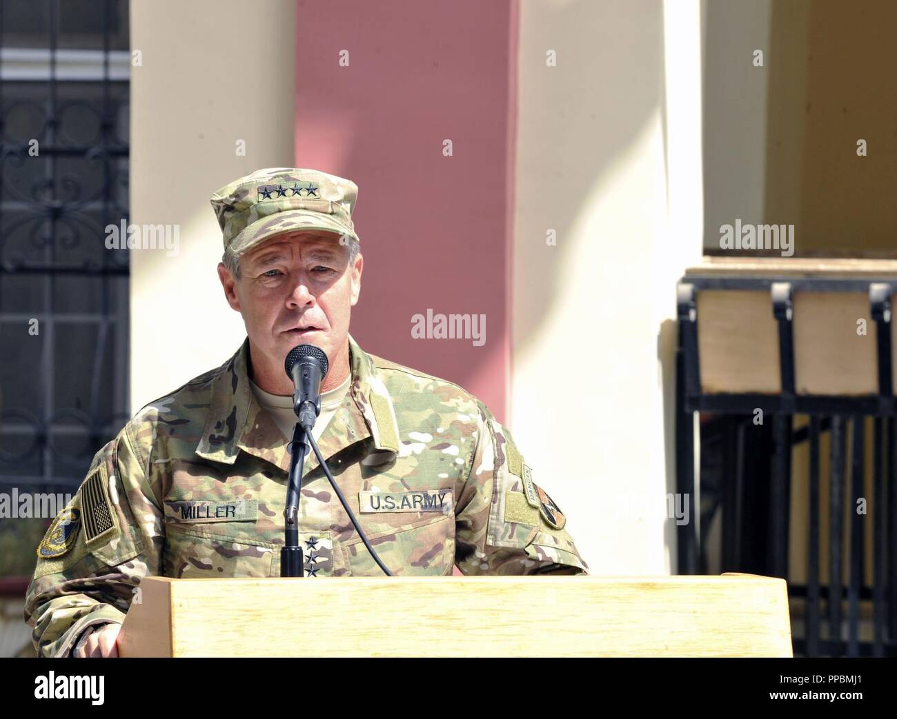 KABUL, Afghanistan (September 2, 2018) -- U.S. Army Gen. Scott Miller ...