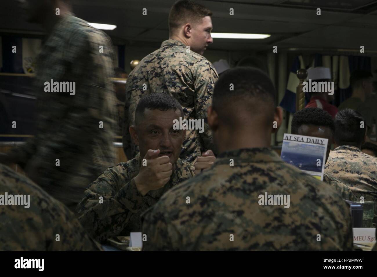 Sgt. Maj. Mario Marquez, III Marine Expeditionary Force sergeant major ...