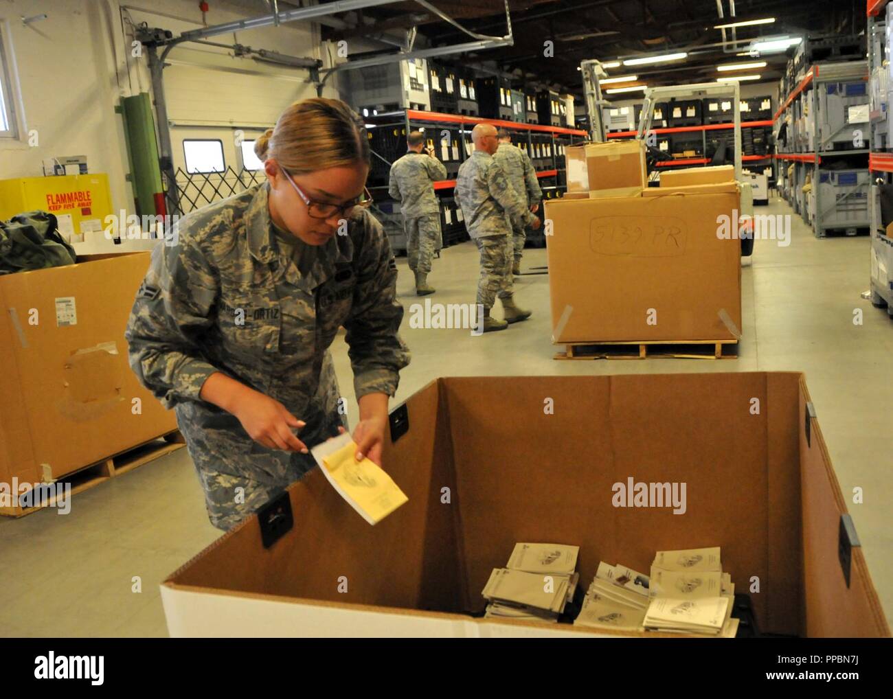 Airman 1st Class Imalay Vargas-Ortiz, 104th Logistics Readiness ...