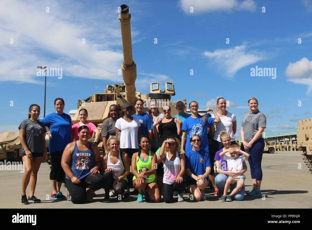 Families of 3-15 Inf., 2 ABCT, 3ID, finished out their spouse challenge ...