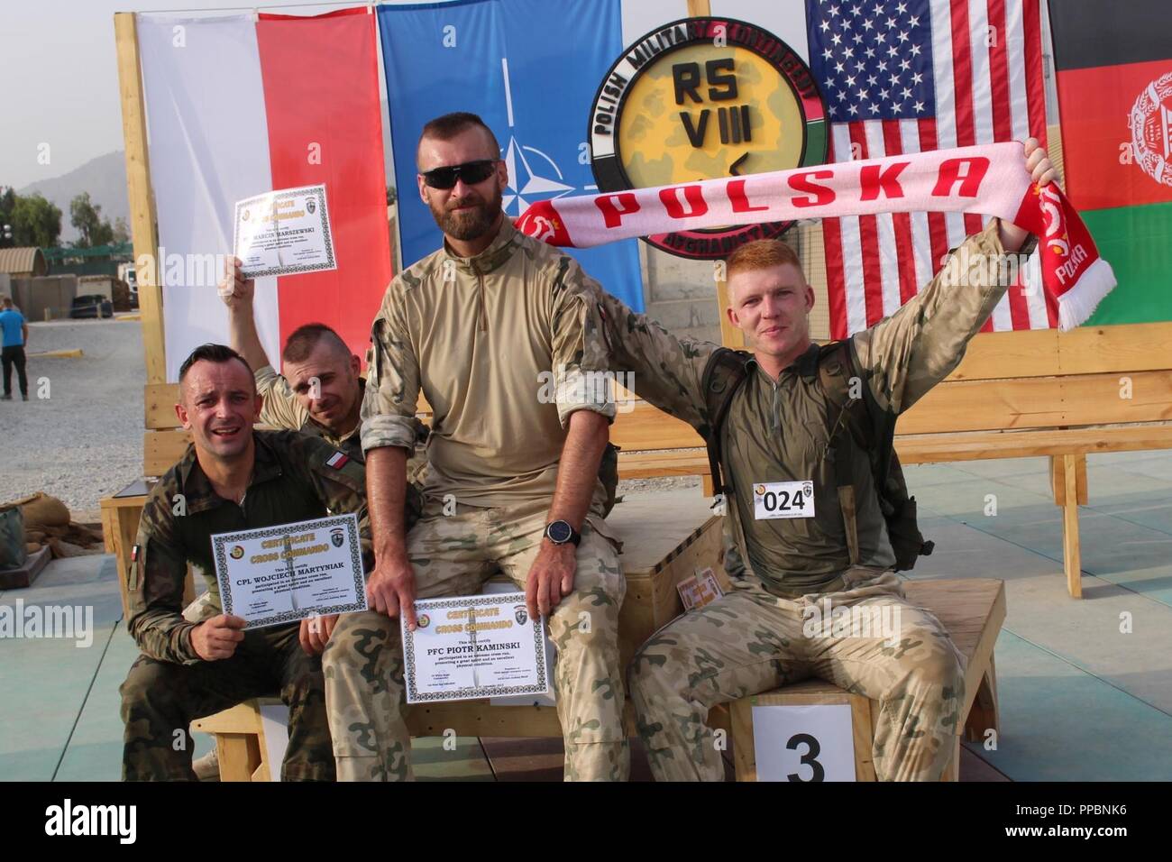 JALALABAD, Afghanistan (Sept. 1, 2018) -- Polish soldiers of Task Force ...
