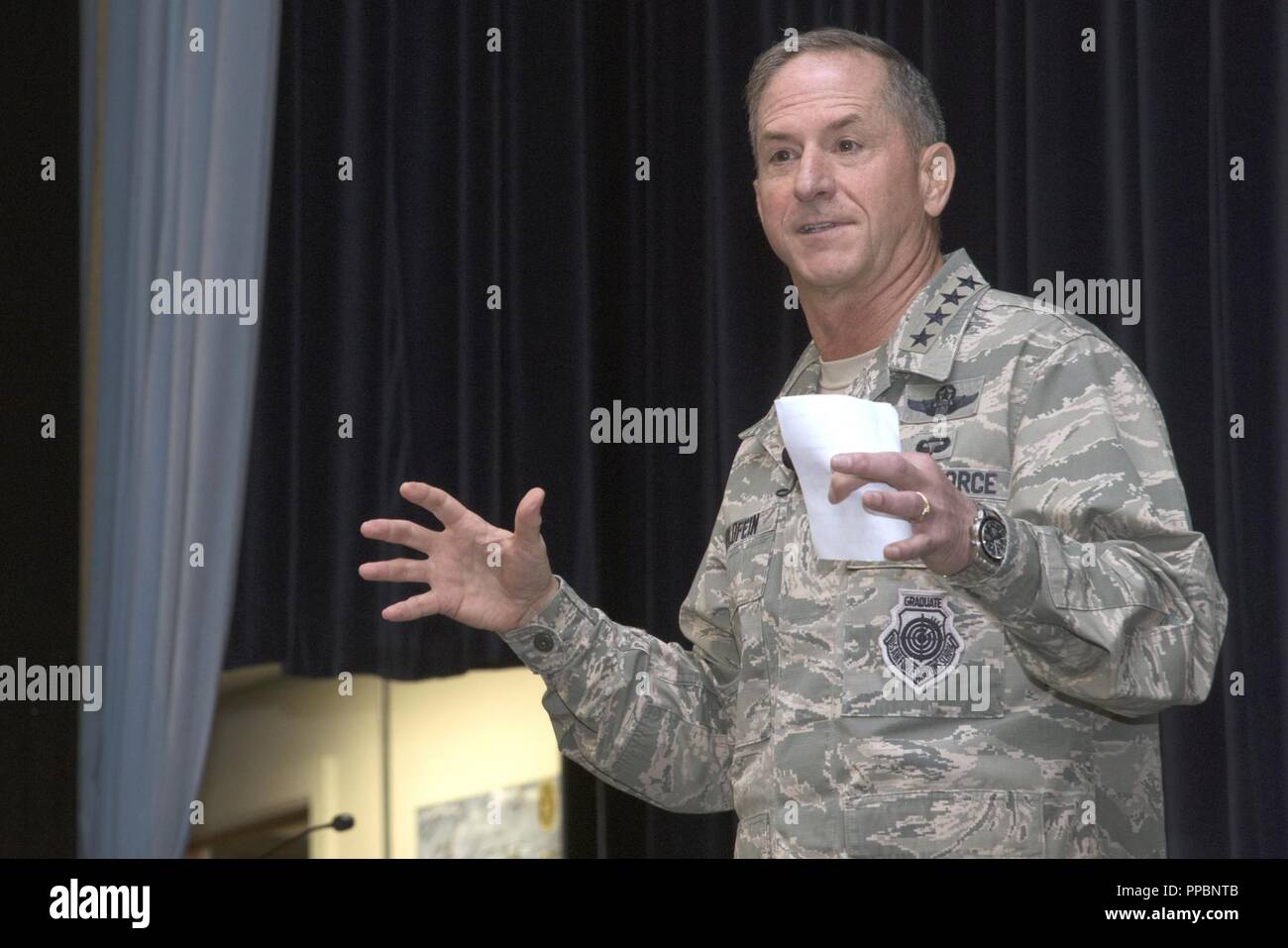 Air Force Chief of Staff Gen. David L. Goldfein talks about ...