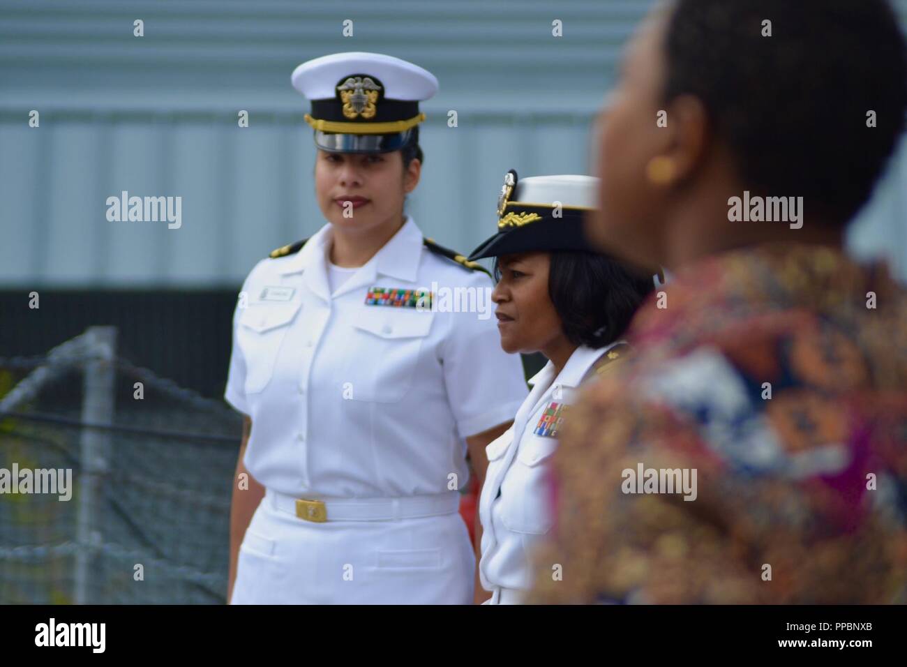 Lieutenant Erica Diamond, from the Naval Medical Center-Portsmouth, was ...