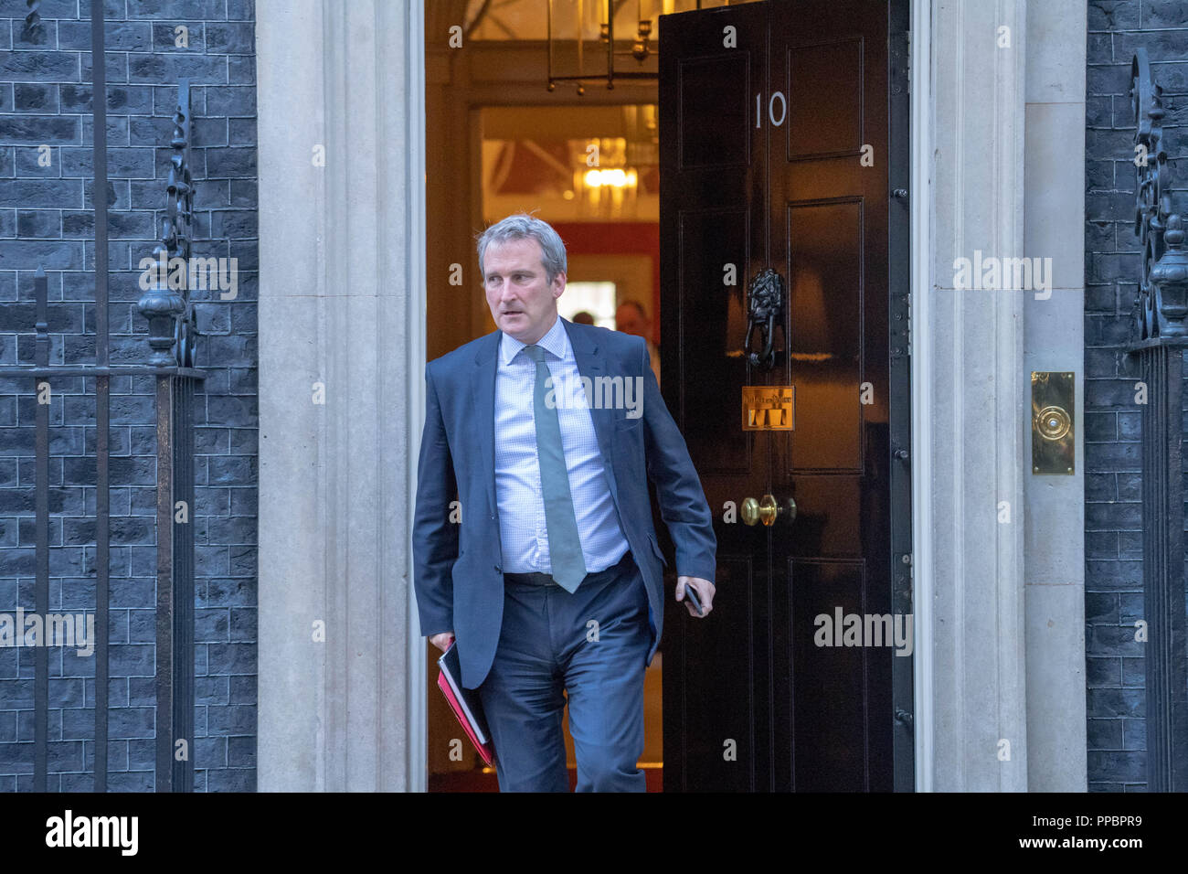 London 24th September 2018, Damien Hinds PC MP, Education Secretary ...