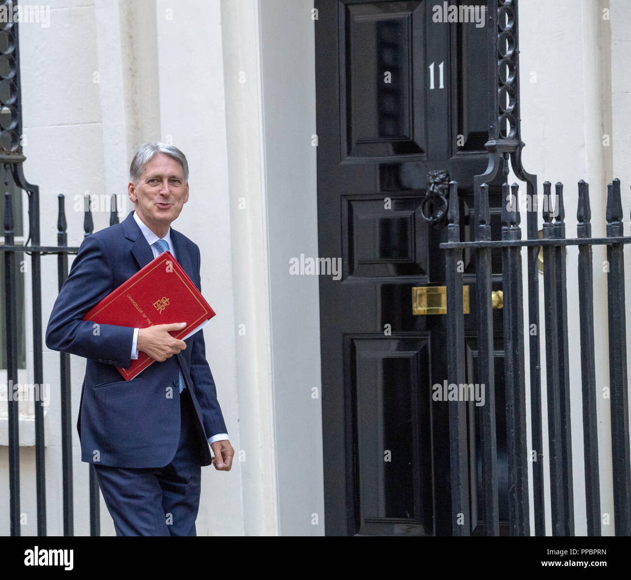 London 24th September 2018, Philip Hammond MP PC, Chancellor of the ...