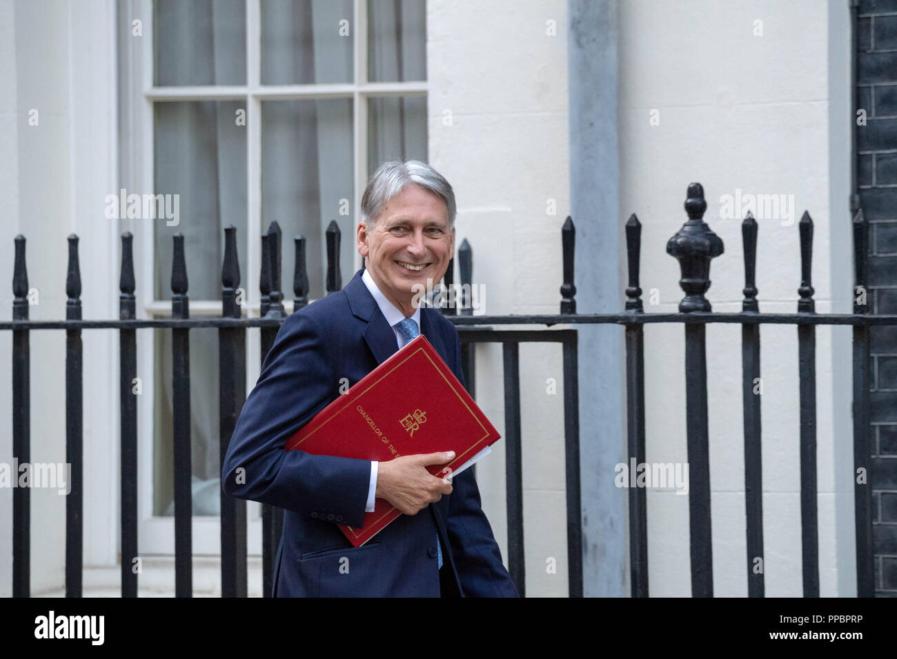 London 24th September 2018, Philip Hammond MP PC, Chancellor of the ...