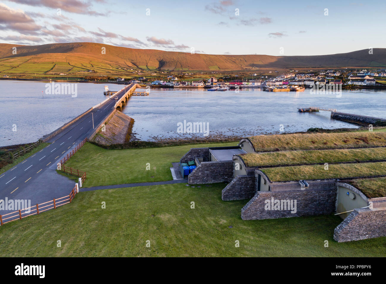 Portmagee to Valentia Island bridge, spanning Portmagee Bay in County ...