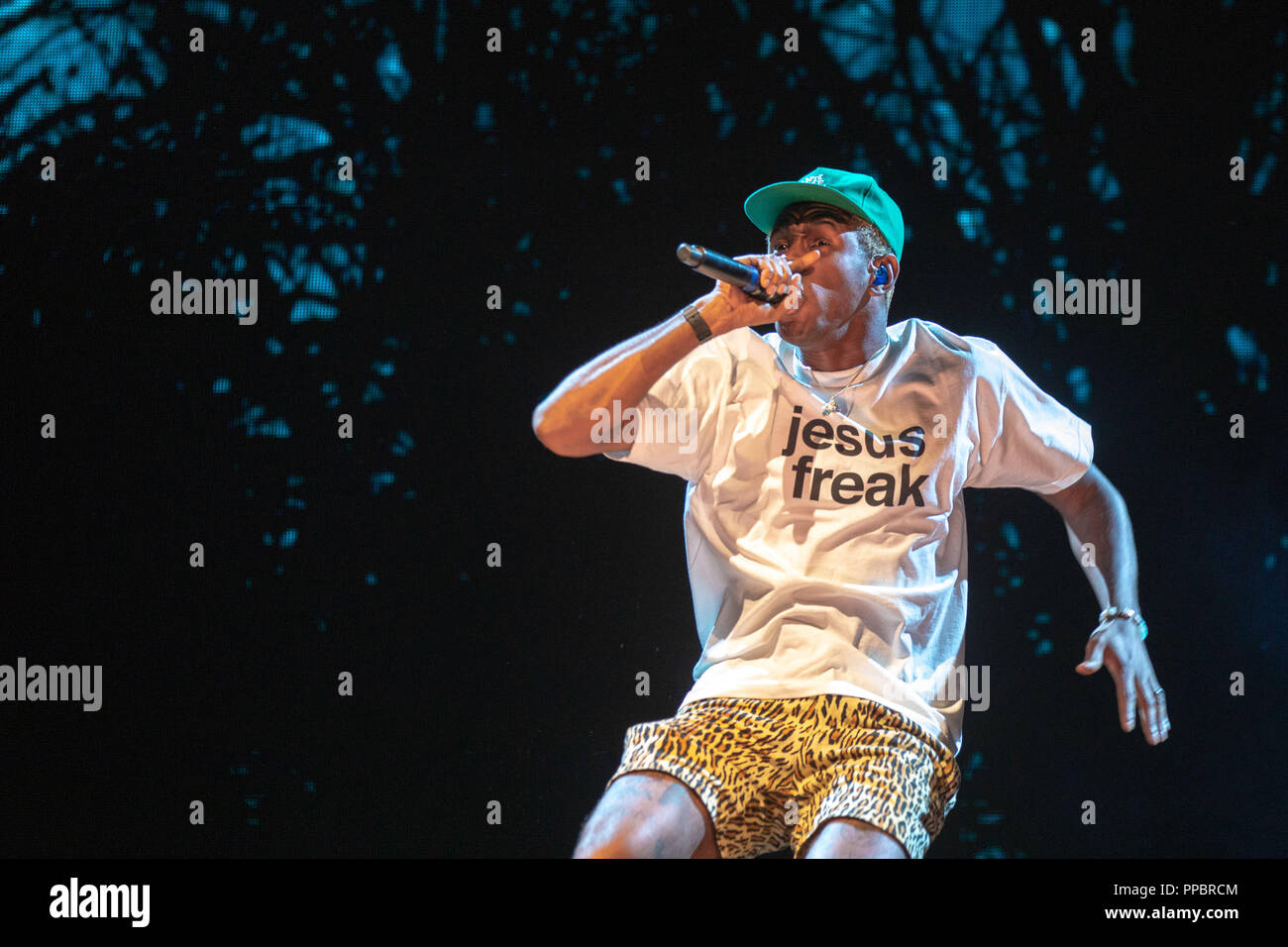 Las Vegas, Nevada, USA. 23rd Sep, 2018. Rapper TYLER, THE CREATOR ...