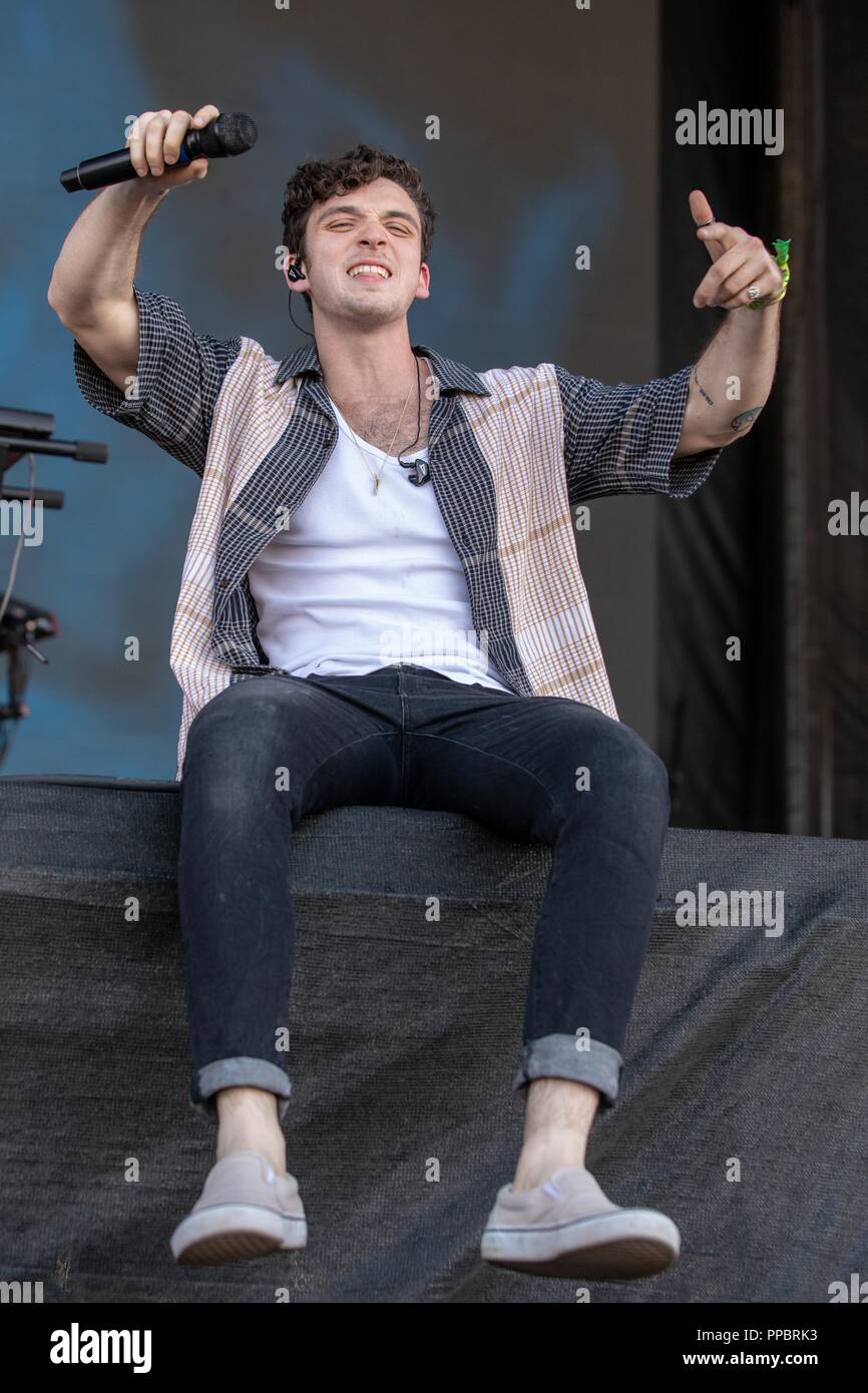 Las Vegas, Nevada, USA. 23rd Sep, 2018. LAUV (ARI LEFF) during Life Is ...