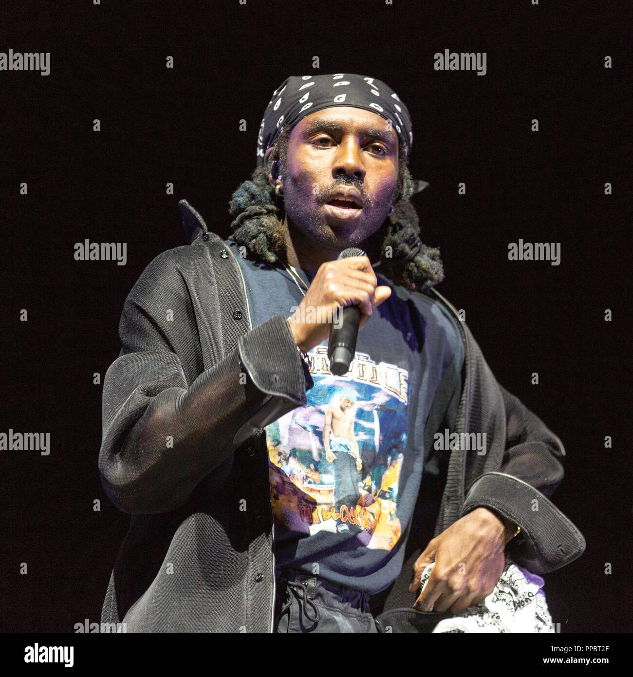 Las Vegas, Nevada, USA. 22nd Sep, 2018. BLOOD ORANGE (DEVONTE HYNES ...