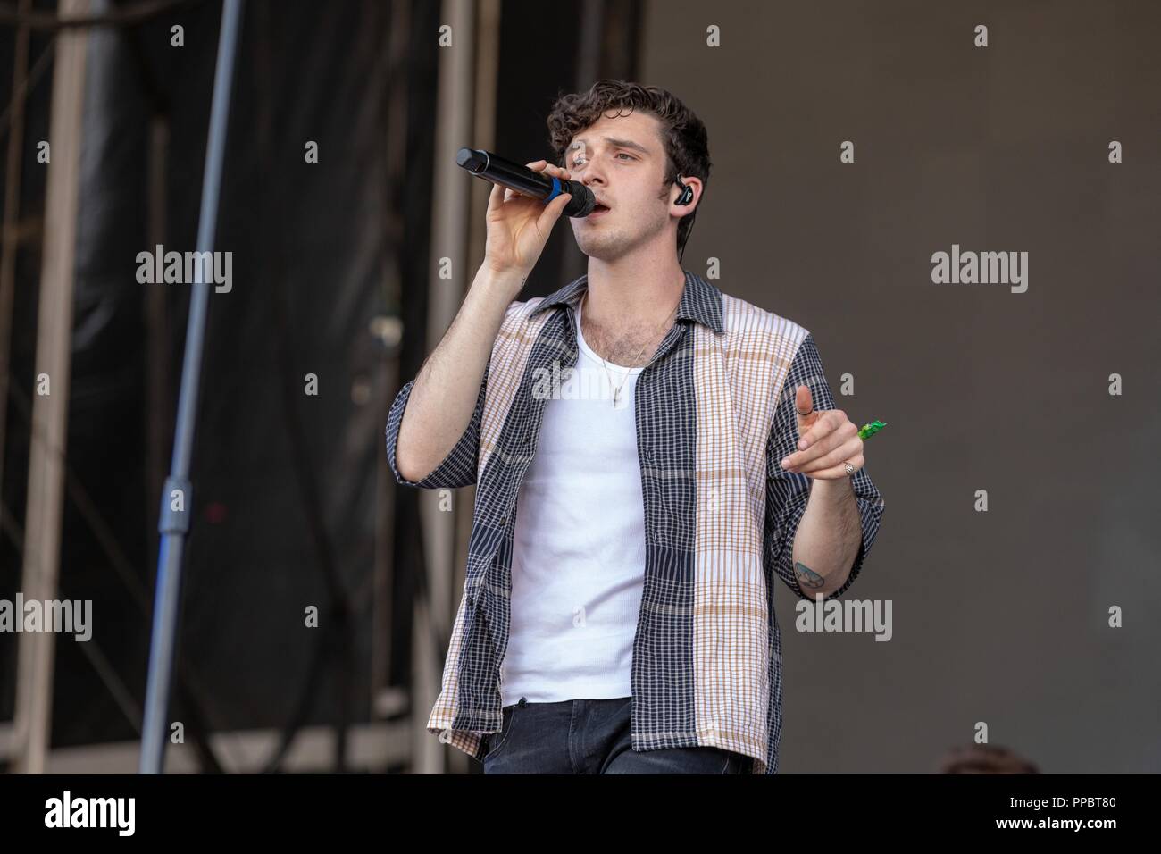 Las Vegas, Nevada, USA. 23rd Sep, 2018. LAUV (ARI LEFF) during Life Is ...