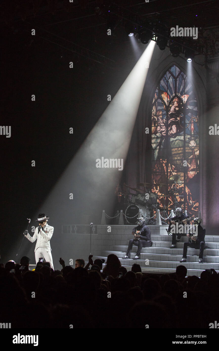Milwaukee, Wisconsin, USA. 31st May, 2018. Vocalist CARDINAL COPIA ...