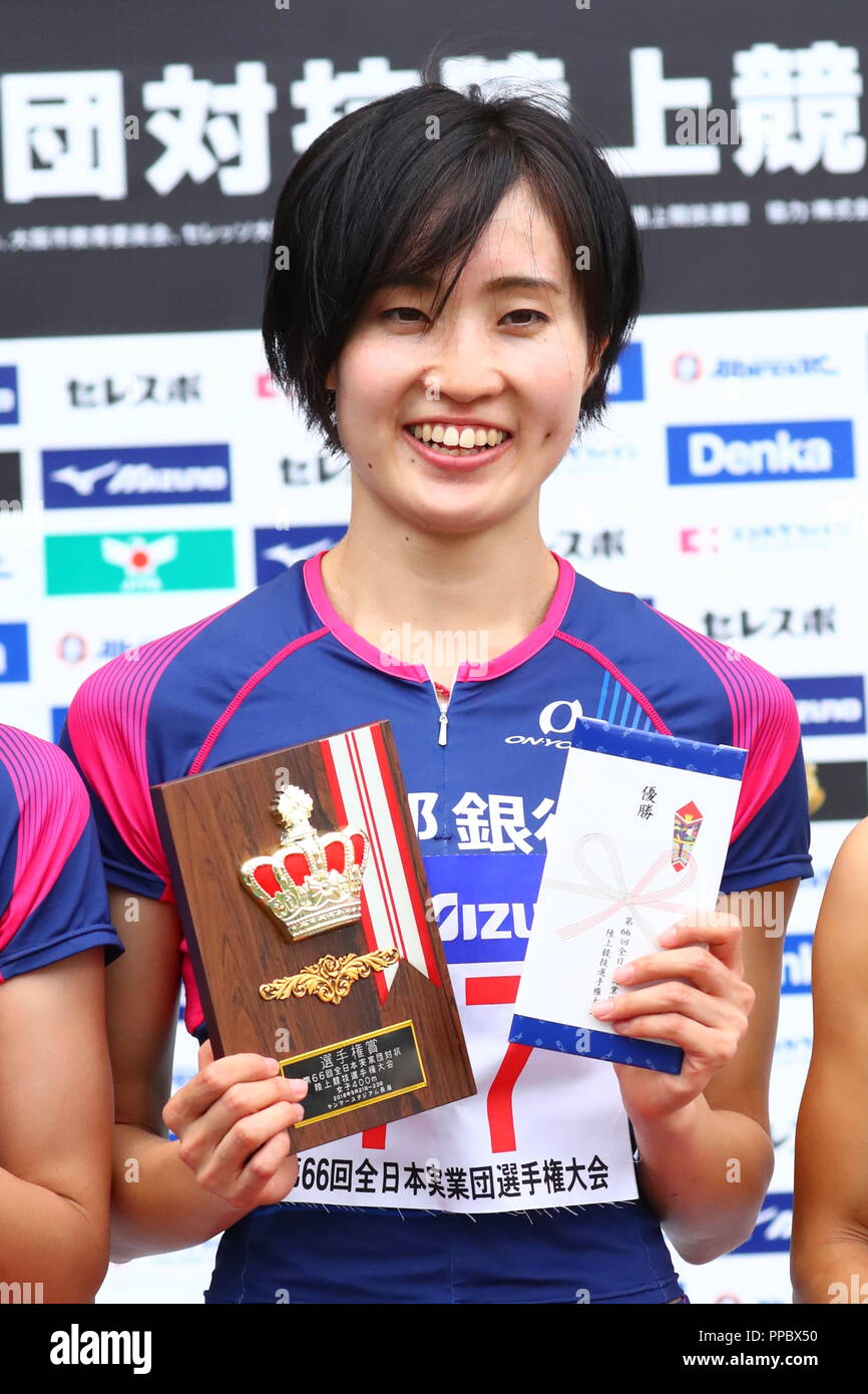 Osaka, Japan. 23rd Sep, 2018. Konomi Takeishi Athletics : The 66th All ...